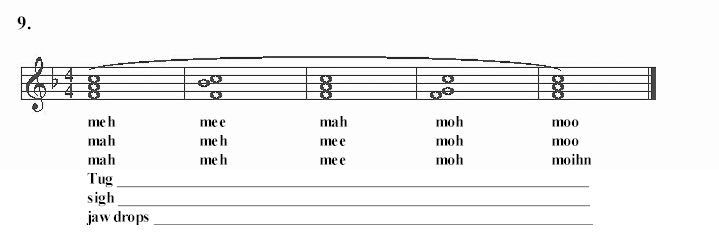 Exercises For the Development of Bel Canto